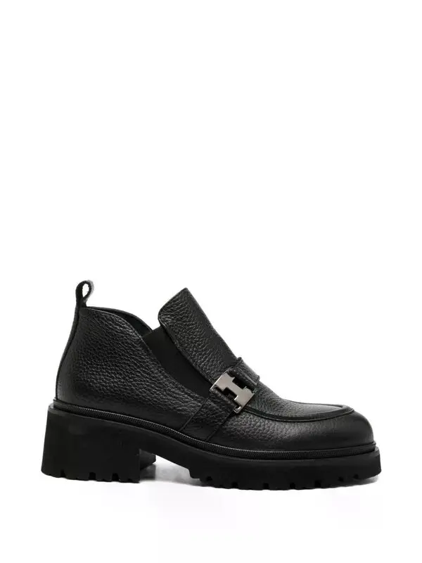 ADRIANNA FERETTI Buckled Boots - Black