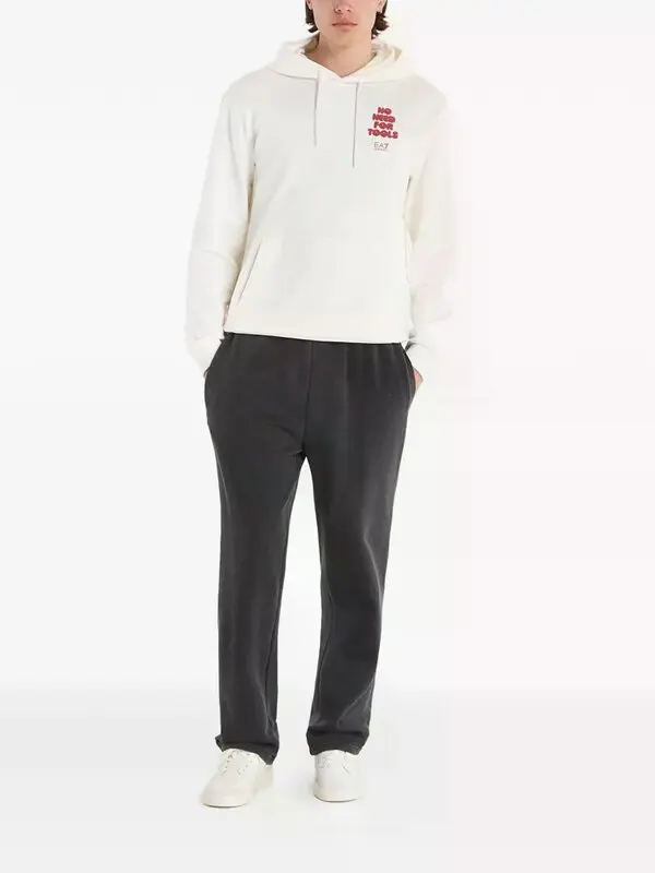EA7 Emporio Armani Graphic Print Hoodie