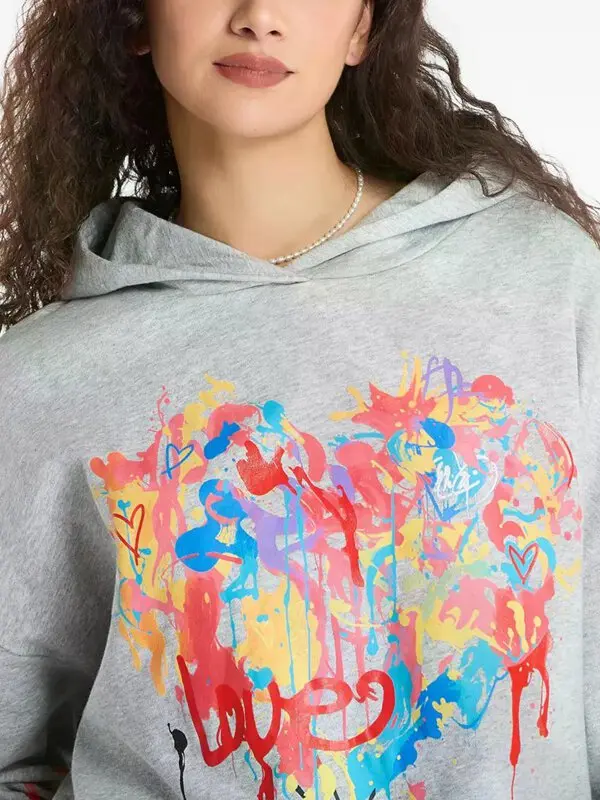 Desigual X Disney Mickey Mouse Graphic-print Hoodie