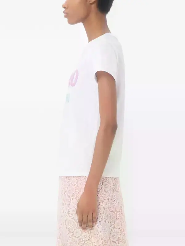Valentino Garavani Chez Logo-print Cotton T-shirt - White