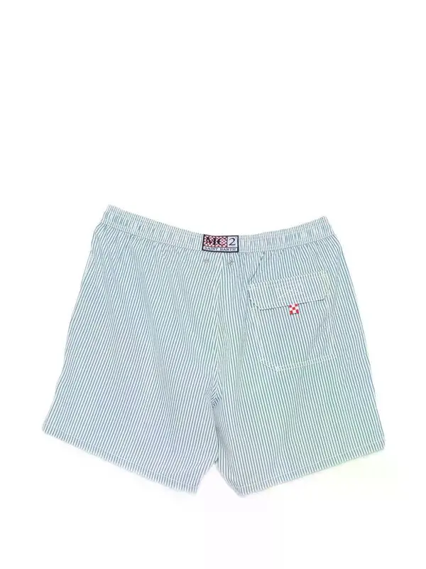 MC2 SAINT BARTH Patmos Striped Drawstring Swim Shorts