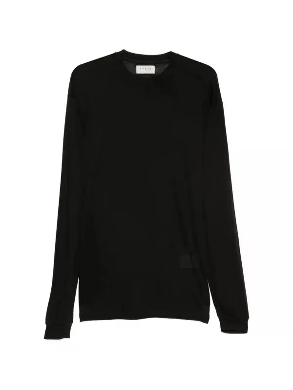 PAURA Long-sleeve T-shirt - Black