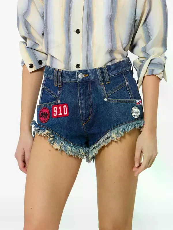 Isabel Marant Étoile Eneidala Patches Shorts
