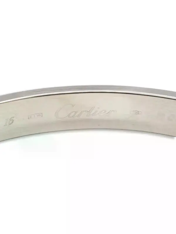 Cartier 18k White Gold Love Bracelet