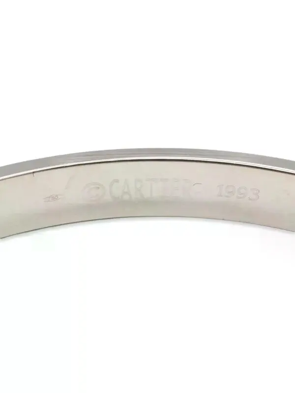 Cartier 18k White Gold Love Bracelet