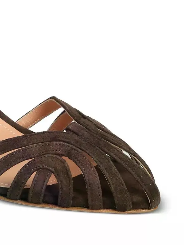 THE SELLER Strappy Cage-detail Sandals