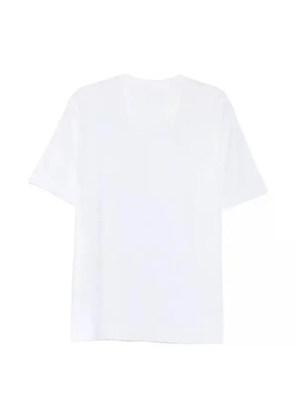 BOSS Logo-embroidered T-shirt - White