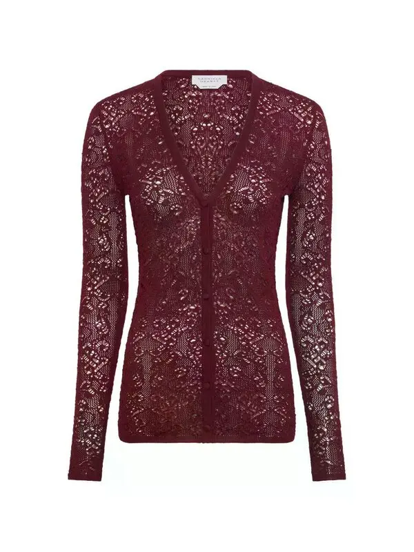 Gabriela Hearst Ultraris Cardigan - Red