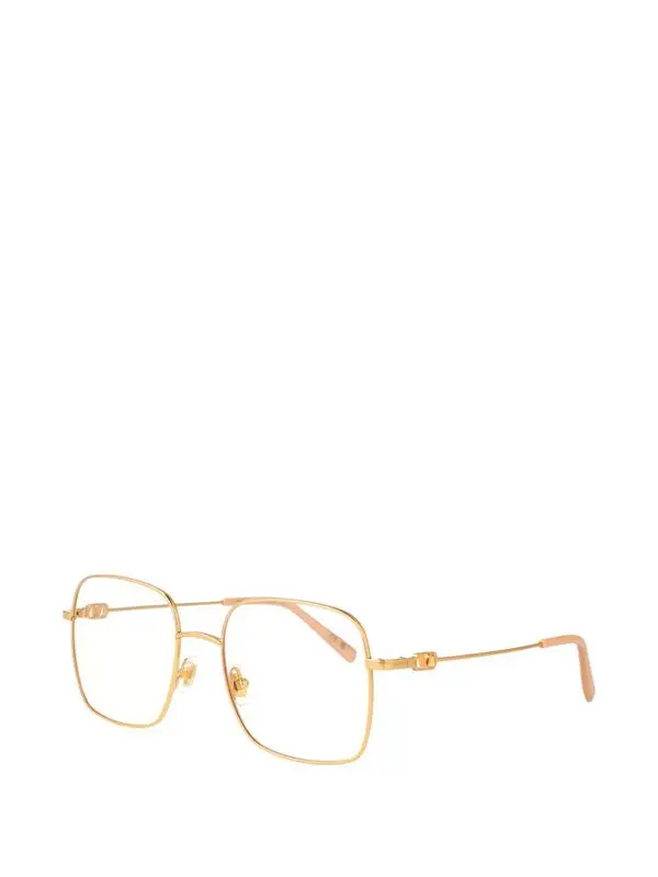 Valentino Garavani Vlogo Signature Square-frame Glasses