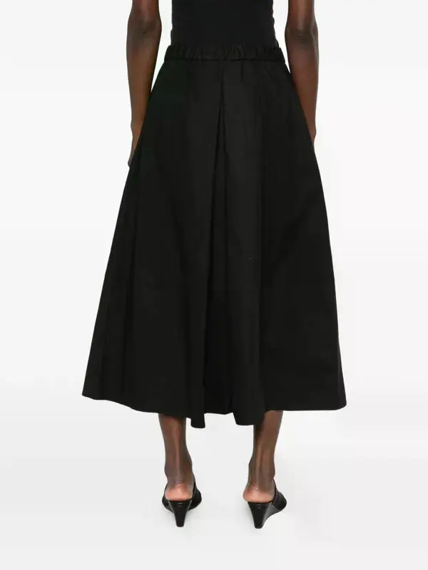 Antonelli Firenze Elasticated Waistband Flared Midi Skirt