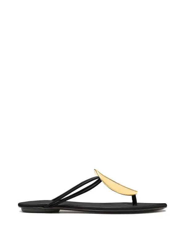 Proenza Schouler Uma Hardware Sandals - Black