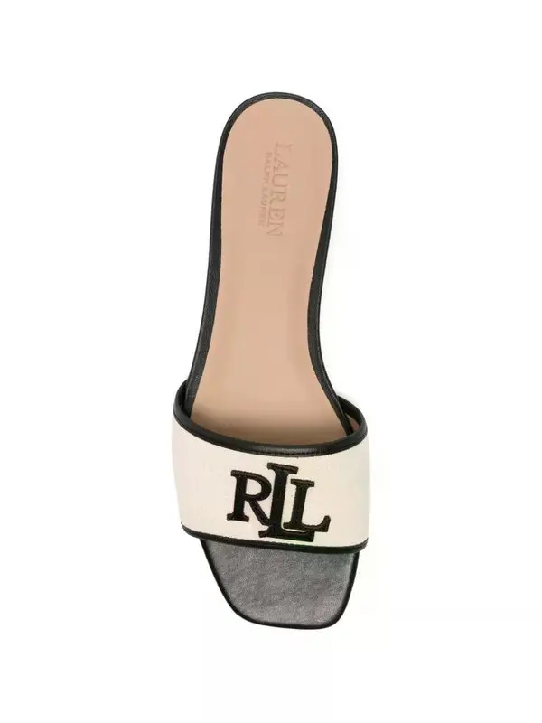 Ralph Lauren Everley Logo-plaque Sandals