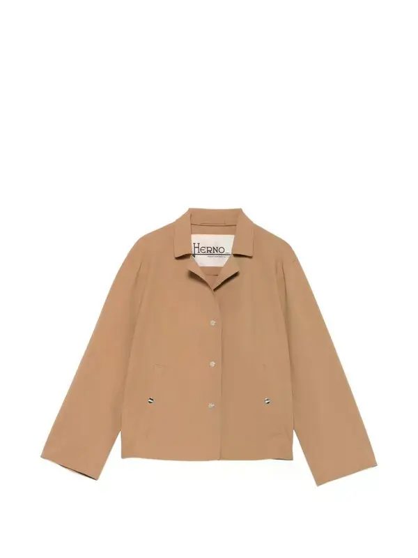 Herno Press-stud Fastening Spread-collar Jacket