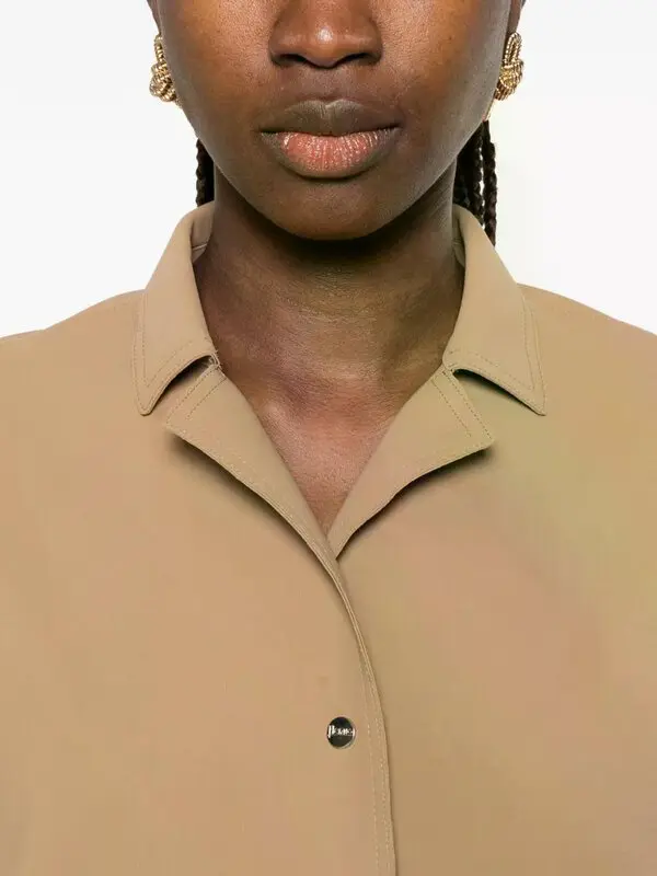 Herno Press-stud Fastening Spread-collar Jacket
