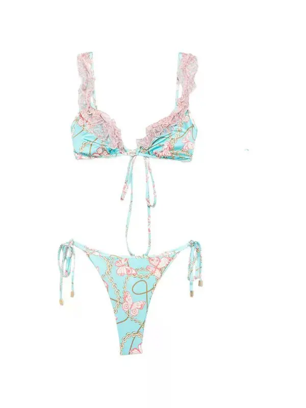 MAZZEI Butterfly Print Bikini