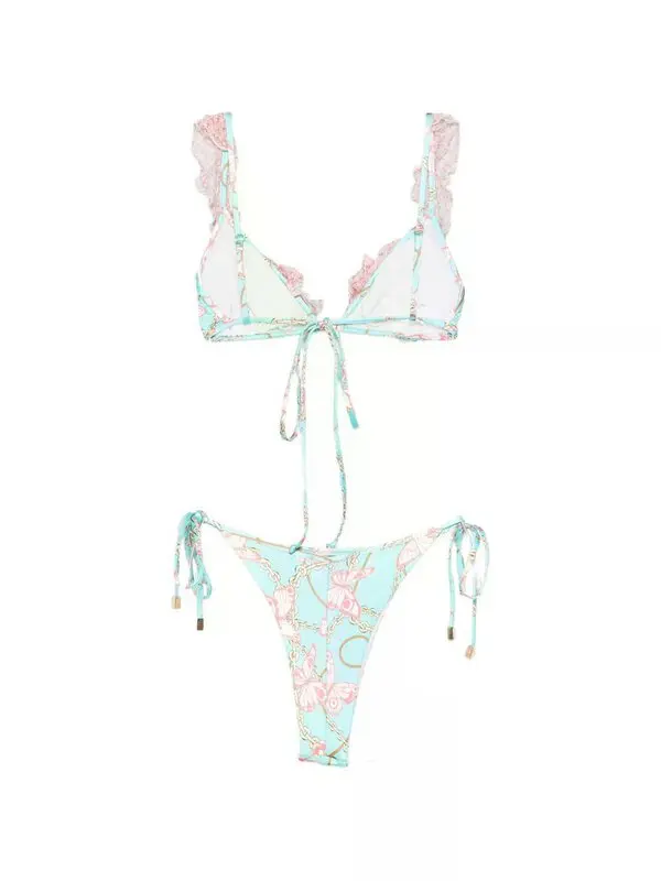 MAZZEI Butterfly Print Bikini