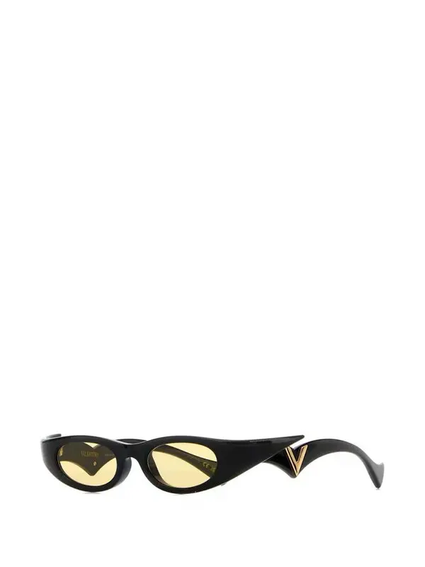 Valentino Garavani Geometric Frame Sunglasses