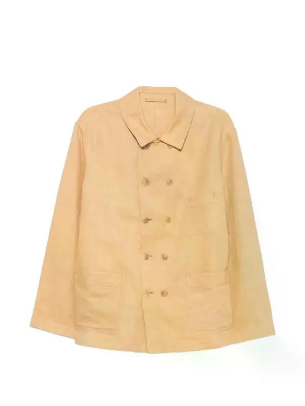 FORTELA Double-breasted Linen Jacket