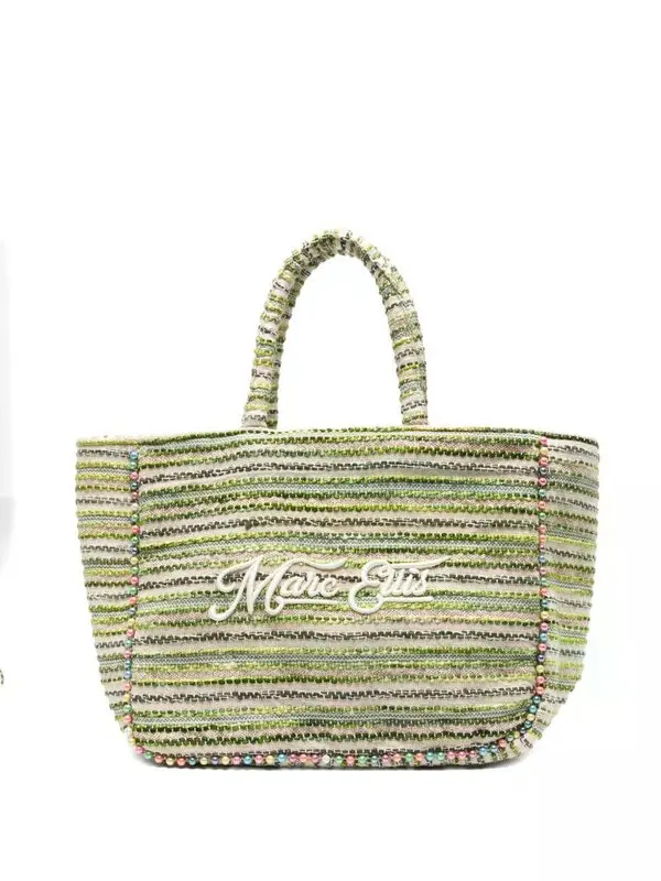 MARC ELLIS Large Striped Tote Bag