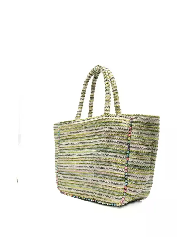 MARC ELLIS Large Striped Tote Bag