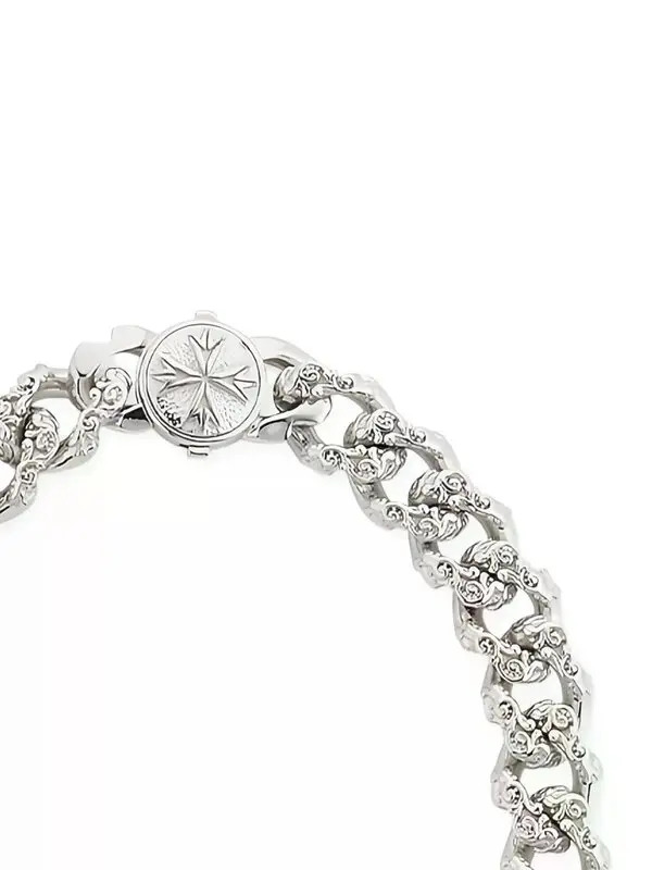 Emanuele Bicocchi Flourish Curb-chain Necklace