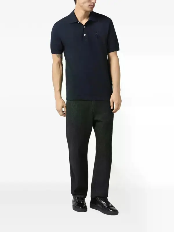 BILLIONAIRE Embroidered Polo Shirt