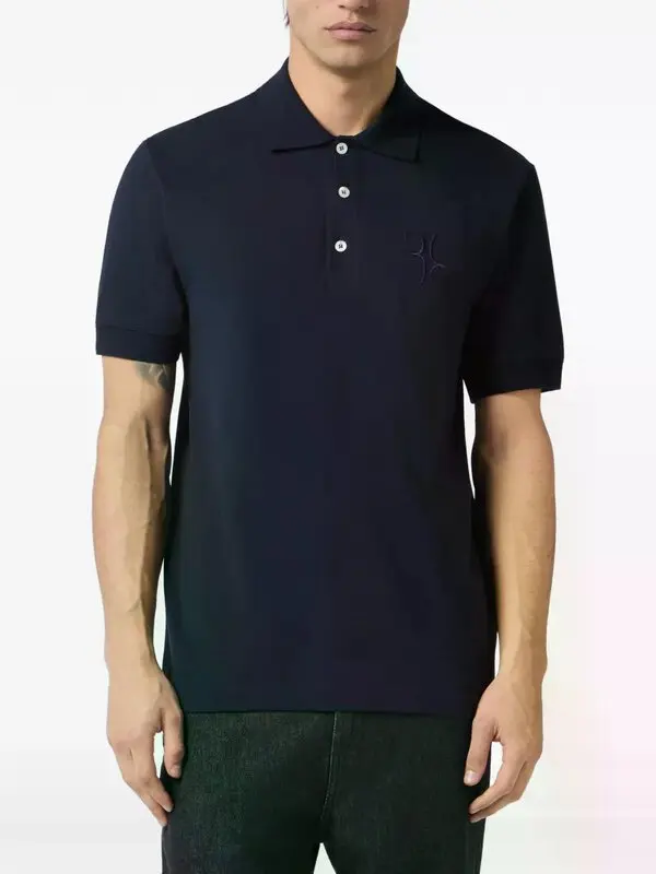 BILLIONAIRE Embroidered Polo Shirt