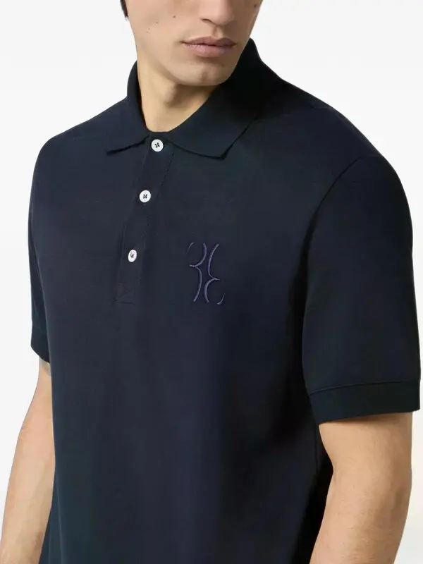 BILLIONAIRE Embroidered Polo Shirt