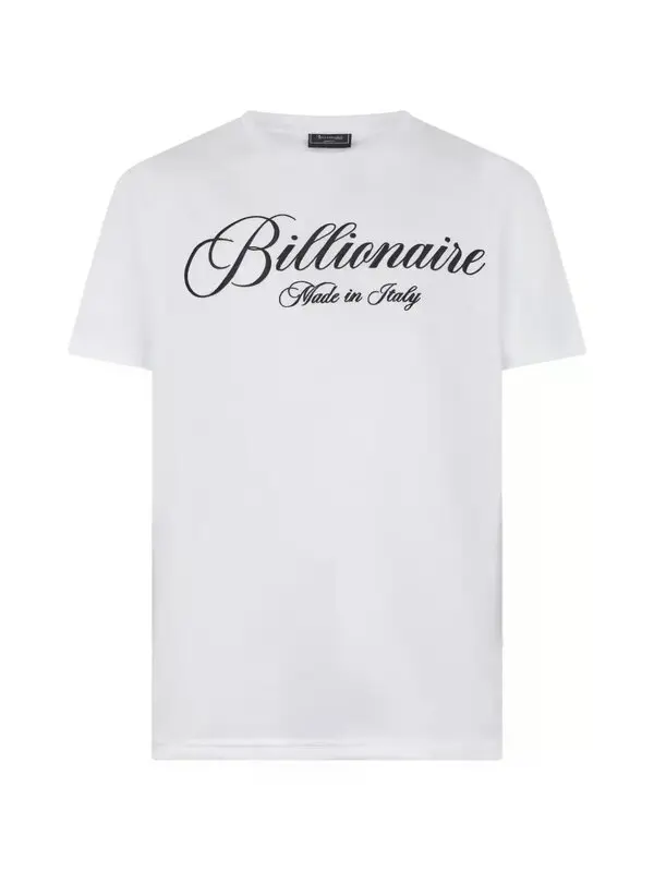 BILLIONAIRE Signature Crew-neck T-shirt