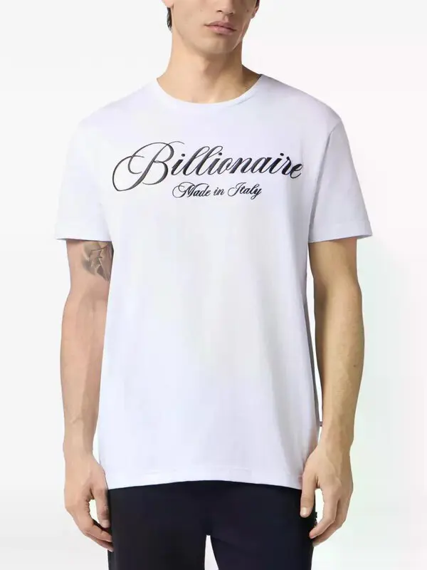 BILLIONAIRE Signature Crew-neck T-shirt
