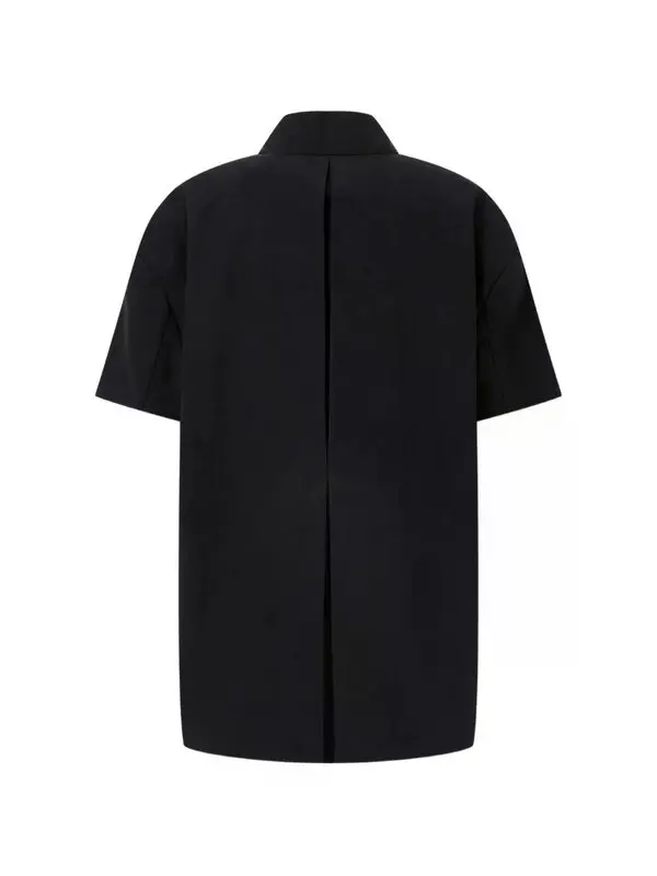 STUDIO TOMBOY Short-sleeve Double-button Oversized Jacket