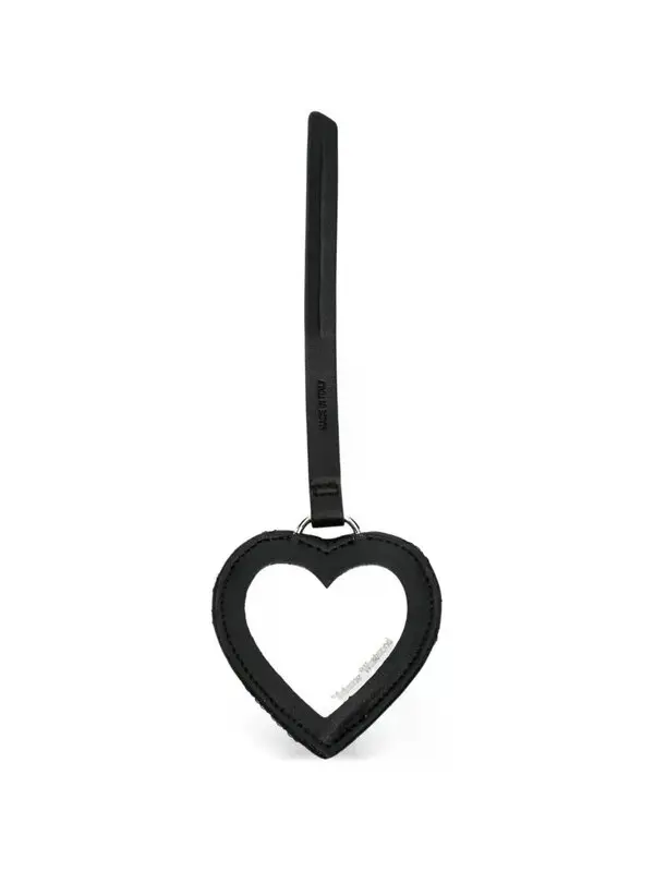VIVIENNE WESTWOOD Orb Quilted Bar Charm - Black