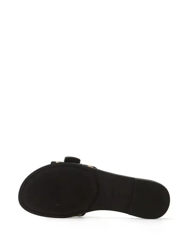 Guess Leopard-print Flat Sandals