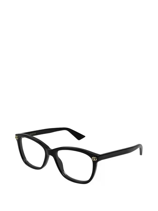 Gucci Double G Cat-eye Glasses - Black