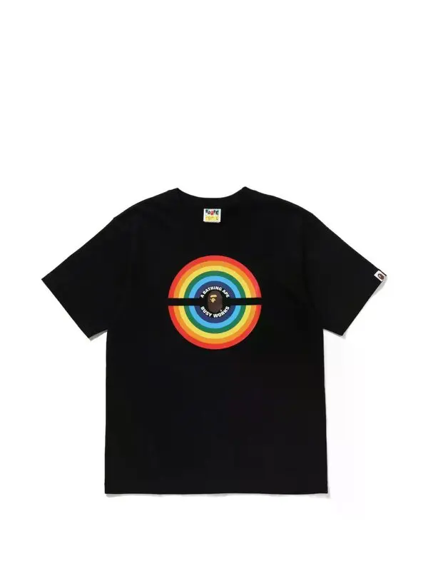 A BATHING APE Busy Works Logo-print T-shirt