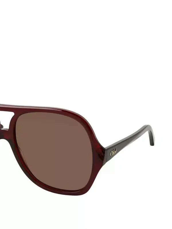 Chloé Salome Pilot-frame Sunglasses