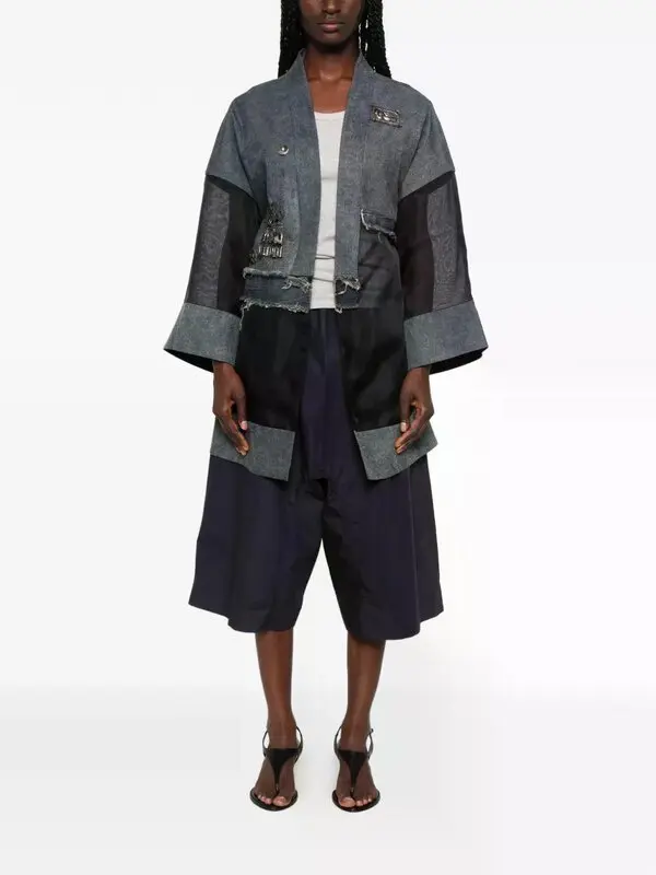 HUI HUI Embellished Denim Jacket