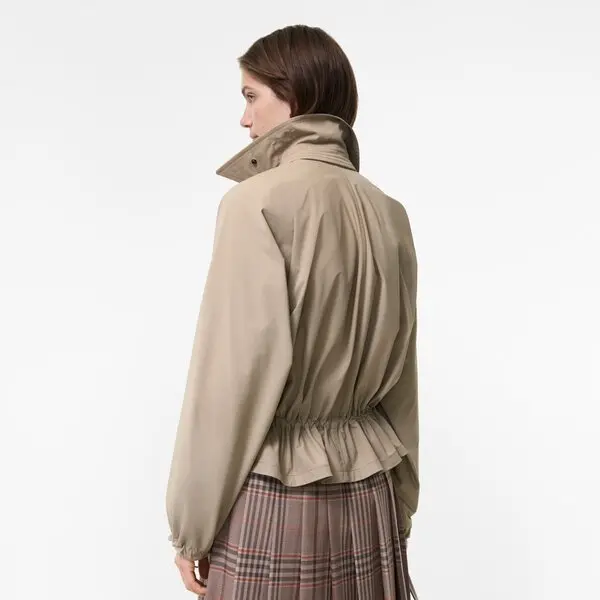 Burberry Double-breasted Hooded Trench Jacket