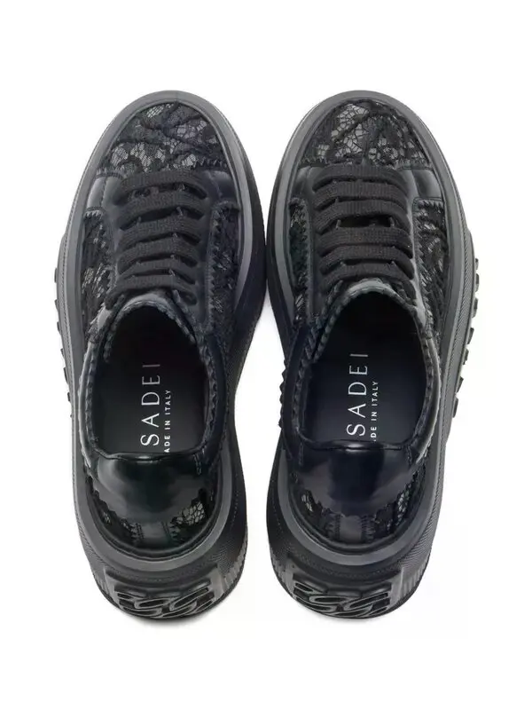 Casadei Nexus Chantilly Platform Sneakers