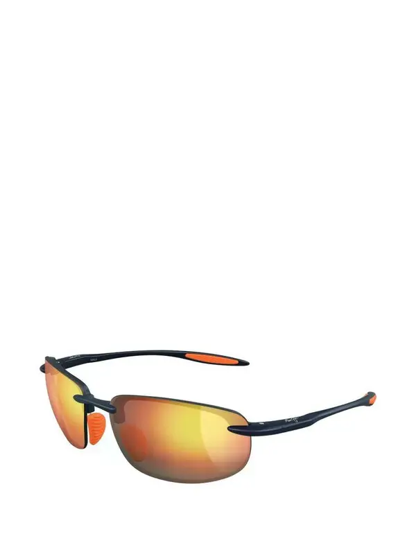 Maui Jim Hookipa Ultra Rimless Sunglasses - Black