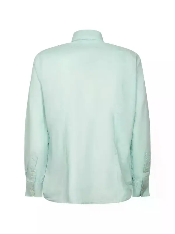 MC2 SAINT BARTH Logo-embroidered Long-sleeve Shirt