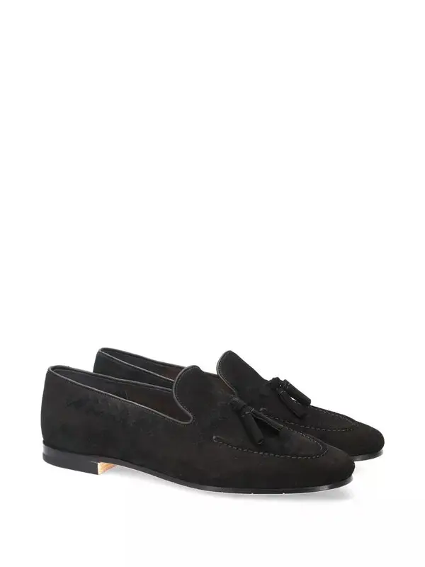 Premiata Leather Loafers With Tassel Detail