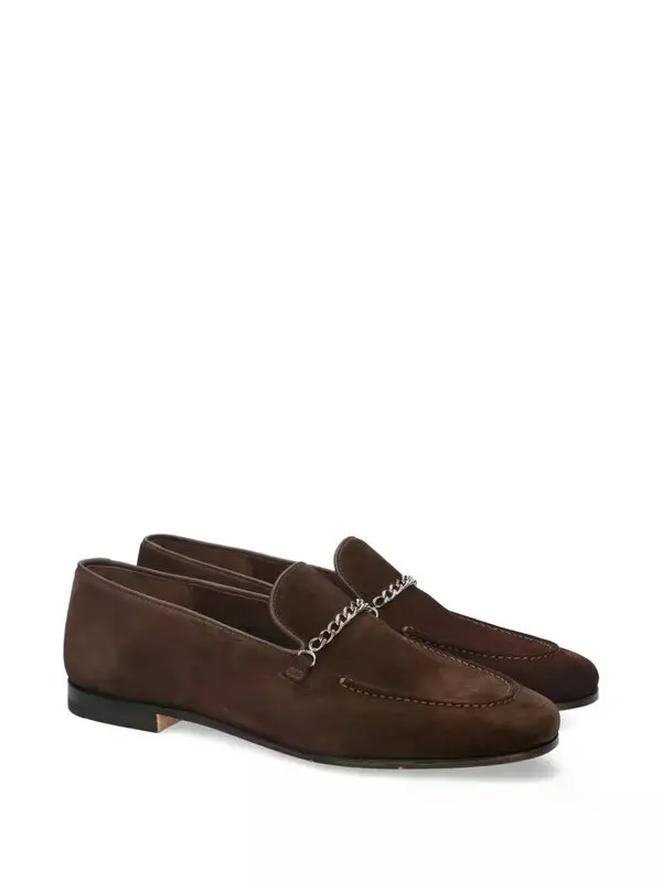 Premiata Chain Detail Loafers