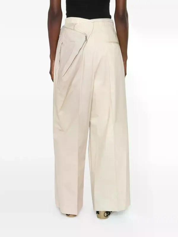 Issey Miyake Zip Detail Trousers