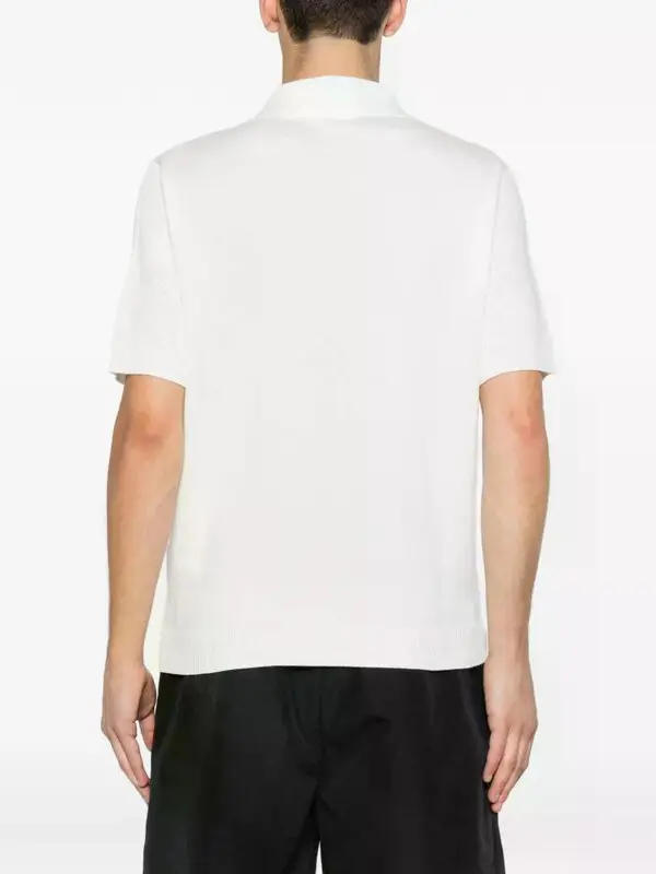 Fendi Crochet Polo Shirt