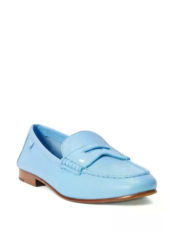 Polo Ralph Lauren Pebbled Penny Loafers