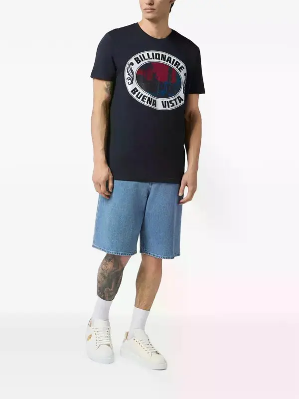 BILLIONAIRE Graphic-print Crew-neck T-shirt