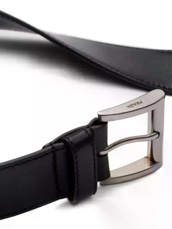 Prada Buckled Leather Belt