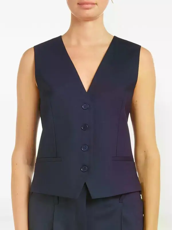 P.a.r.o.s.h Sleeveless V-neck Gilet