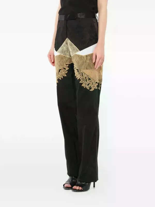 Givenchy Lace Paneled Trousers